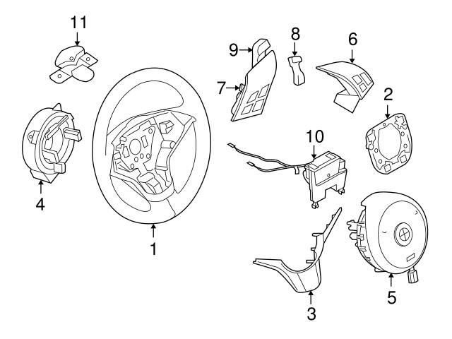 Genuine BMW 32346774458 Steering Wheel - BMW | 32340409259 32340430361 ...