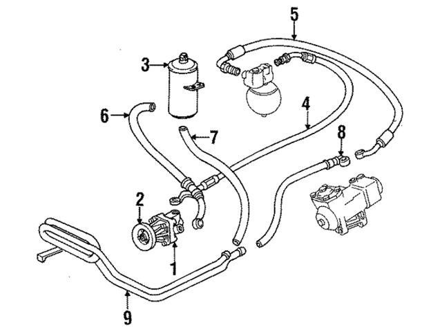 Genuine BMW 32411140814 Power Steering Reservoir - BMW