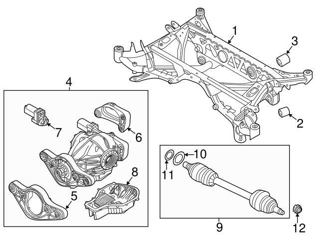 Genuine BMW 33142284191 Differential Lock Motor - BMW