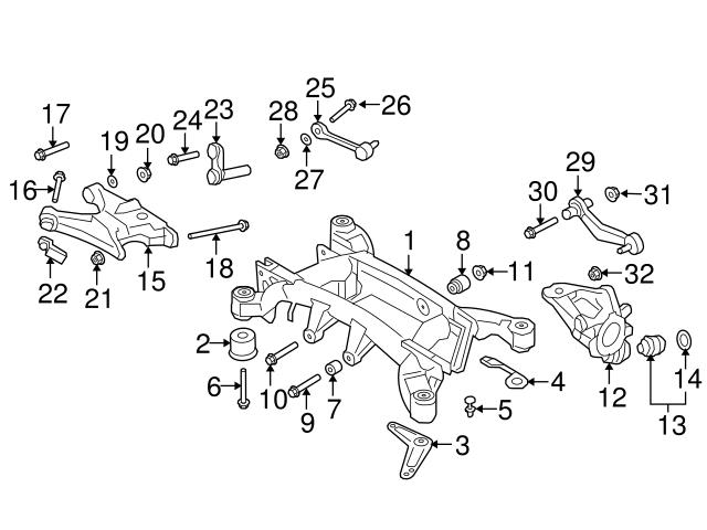 Genuine BMW 31126790973 Control Arm; Left - BMW