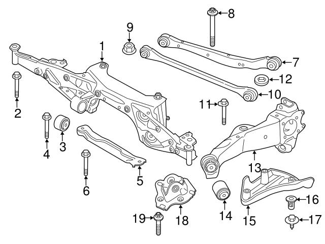 Genuine BMW 33326851569 Control Arm; Left, Right - BMW