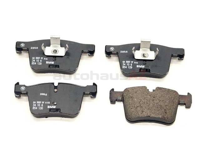 Genuine BMW 34106859181 Brake Pad Set; Front - BMW