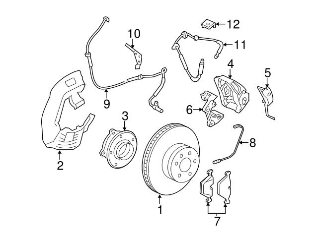 Genuine BMW 34106894383 Disc Brake Rotor; Front Left - BMW | 34116785675