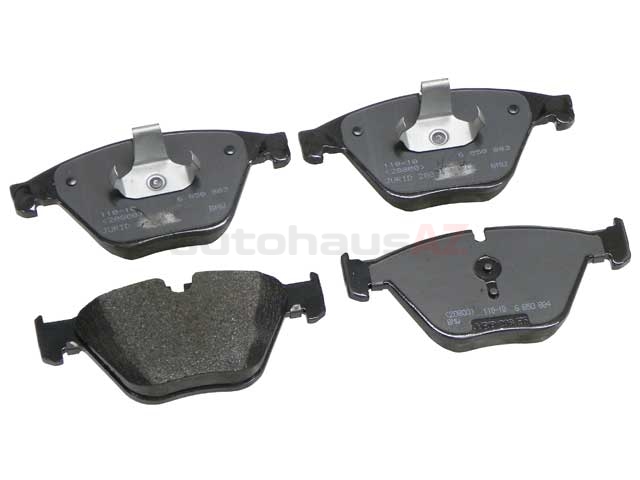 Genuine BMW 34116850886 Brake Pad Set; Front - BMW | 34116798190 ...