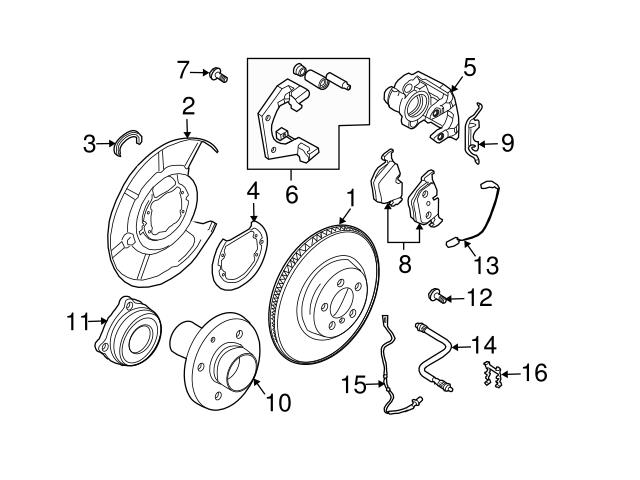 BMW 528I Brake Caliper For Sale - Genuine BMW