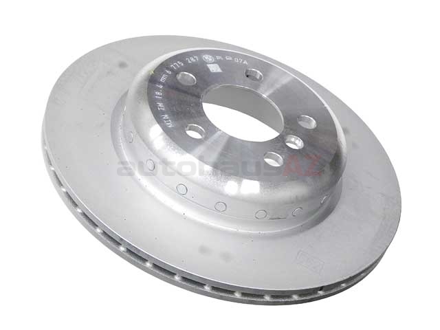 Genuine BMW 34216775287 Disc Brake Rotor; Rear, - BMW | 34216898733