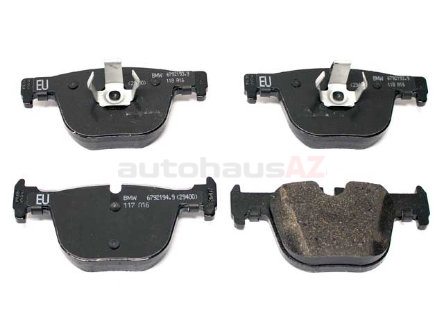 Genuine BMW 34216850570 Brake Pad Set; Rear - BMW
