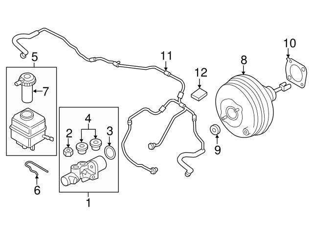 Genuine BMW 34336782289 Brake Fluid Reservoir - BMW