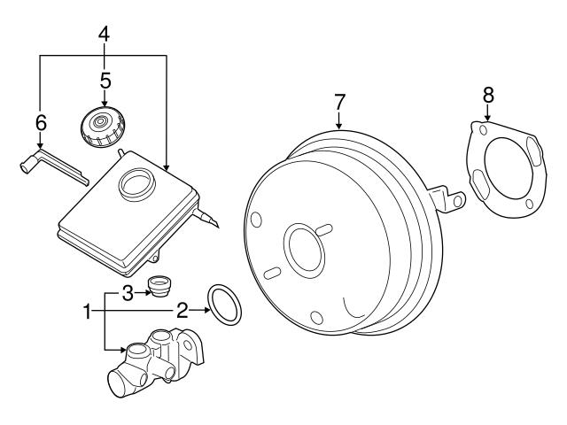 Genuine BMW 34336797469 Power Brake Booster/Servo - BMW