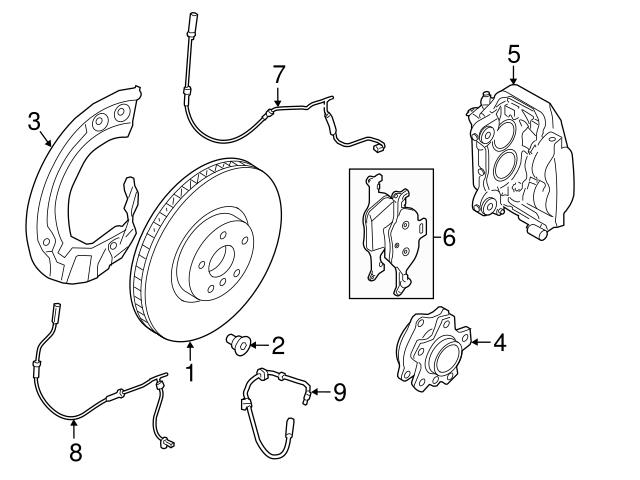 BMW M5 ABS Wheel Speed Sensors - Bosch, Delphi, Continental