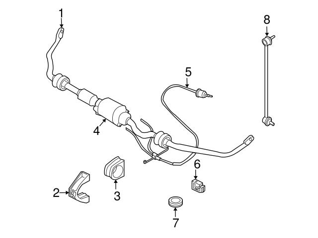Genuine BMW 37106761635 Suspension Air Compressor Line - BMW | 37106759885
