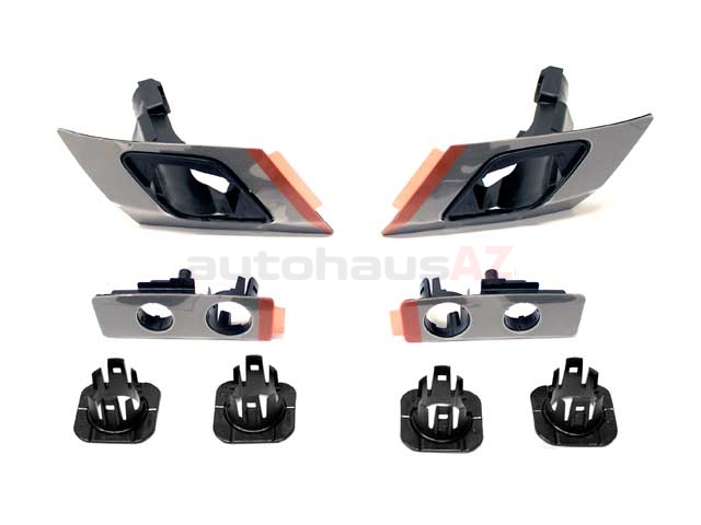 Genuine BMW 51118066228 Parking Aid Sensor Housing; Front Set - BMW