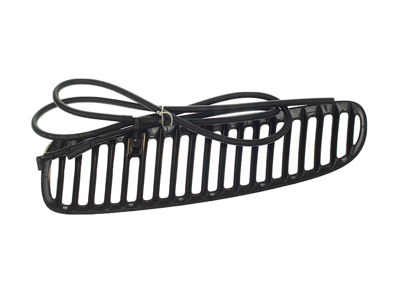 Genuine BMW 51137113730 Hood Grille Insert Inlet; Matt Black; Left - BMW