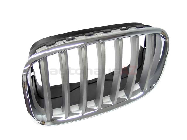 Genuine BMW 51137185223 Grille; Left; Chrome with Titanium Grille - BMW
