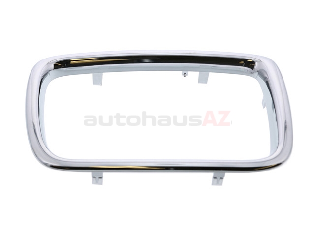 Genuine BMW 51138148726 Grille Molding; Front Right (Wide Kidney)