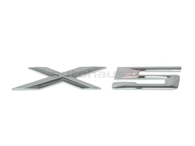 Genuine BMW 51148402675 Emblem; X5 for Hatch - BMW