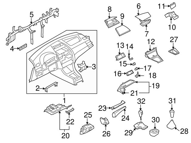 Genuine BMW 51163402638 Instrument Panel Storage Compartment - BMW