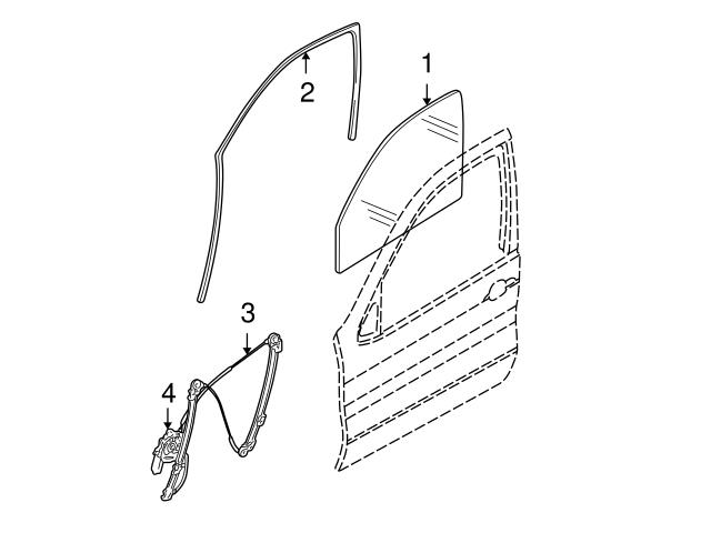Genuine BMW 51418264137 Speaker Cover; Left - BMW