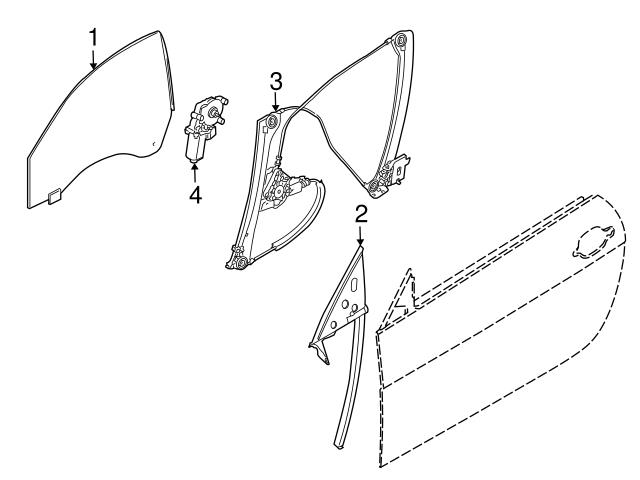 BMW Alpina Window Regulator Auto Parts