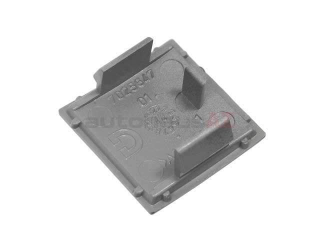 Genuine BMW 51417025647 Door Panel Cover Plug; Dark Silver - BMW