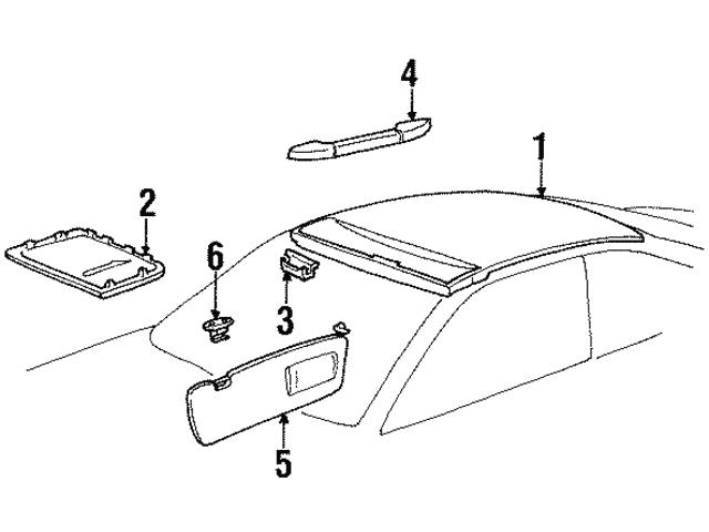 Genuine BMW 51448156368 Sunroof Opening Trim - BMW | 51441970995