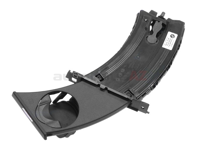 Genuine BMW 51459173463 Cup Holder; Left; Black - BMW | 51457138791