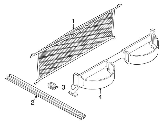 Genuine BMW 51477294566 Interior Grab Bar - BMW | 51479118610