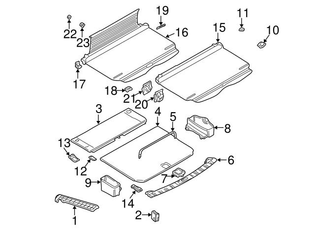 Genuine BMW 51478185232 Door Sill Plate - BMW