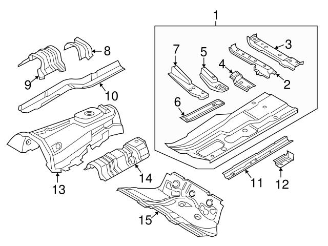 Genuine BMW 51489162743 Sound Absorber - BMW
