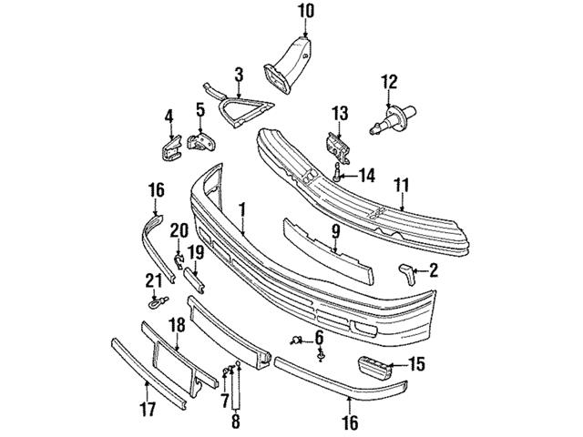 Genuine BMW 51711977115 Brake Air Duct; Left Lower - BMW
