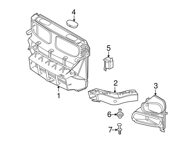Genuine BMW 51747222877 Air Intake Hose; Left - BMW