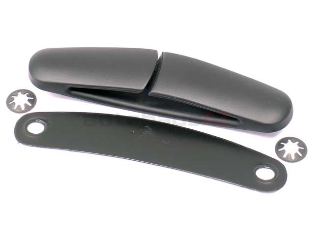 Genuine BMW 52108410505 Seat Belt Guide; Black - BMW | 52108407453