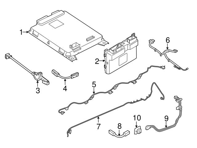 Genuine BMW 61129339959 Battery Cable Harness - BMW | 61129327562