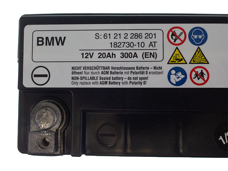 Genuine BMW Auxiliary Battery 61212286201 BMW i3 i3s