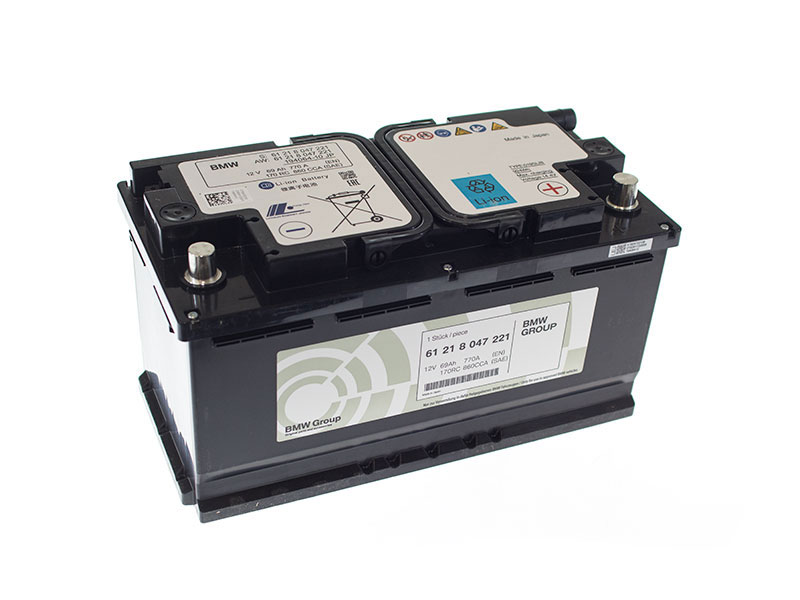 Genuine BMW B1-Lithium-Ion Starter Battery 61218047221 BMW M3 M4