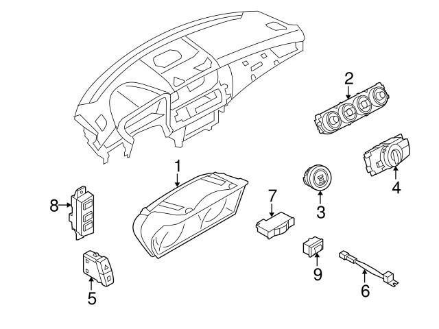 Genuine BMW 61319154945 Ignition Switch - BMW