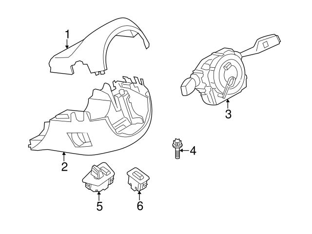Genuine BMW 61319188877 Steering Column Control Switch - BMW