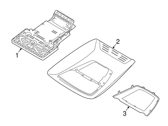 Genuine BMW 61319289280 Sunroof Control Module - BMW