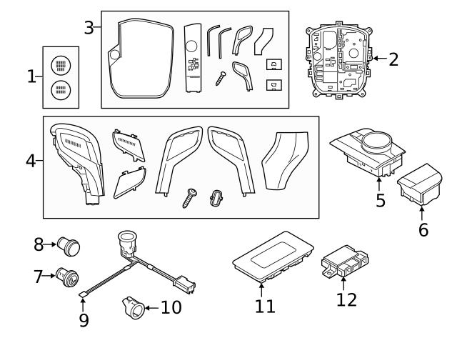 Genuine BMW 61319475063 Ignition Switch - BMW