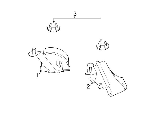 Genuine BMW 61337195894 Horn - BMW | 61333440389