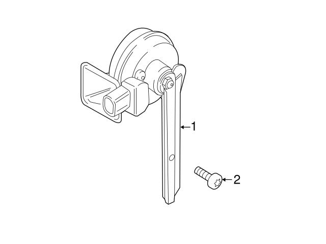 Genuine BMW 61337353191 Horn - BMW