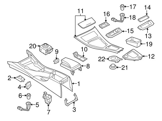 Genuine BMW 61349221620 12 Volt Accessory Power Outlet - BMW ...