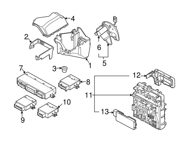 Genuine BMW 61359145097 Anti-Theft Alarm Control Unit - BMW ...