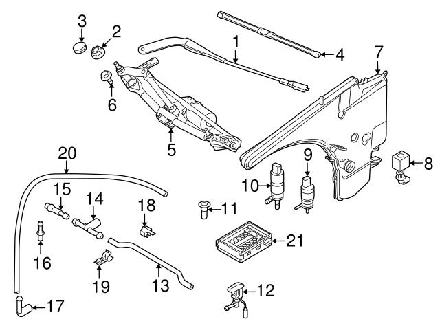 Genuine BMW 61359224853 Rain Sensor - BMW | 61356955550 61356980021 ...