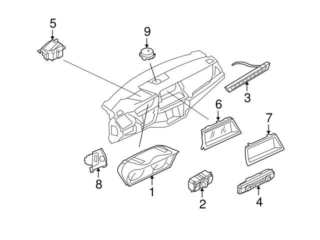 Genuine BMW 61359254026 Rain Sensor - BMW | 61359122432 61359131980 ...