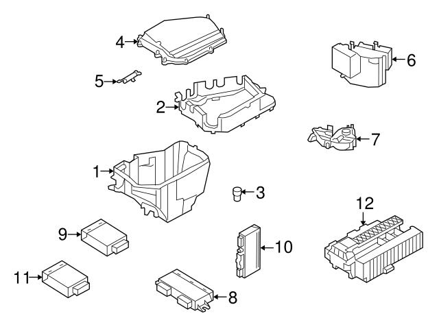 Genuine BMW 61359281723 Convertible Top Control Unit - BMW ...