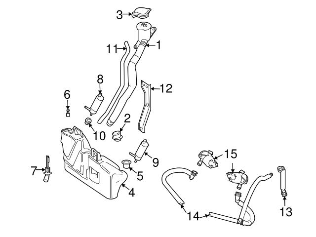 Genuine BMW 61677137401 Headlight Washer Nozzle; Left - BMW