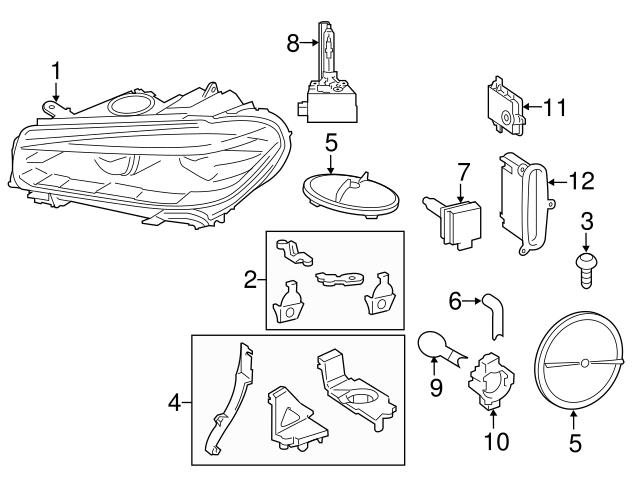Genuine BMW 63117440879 Xenon Lighting Ballast; Left, Right - BMW ...