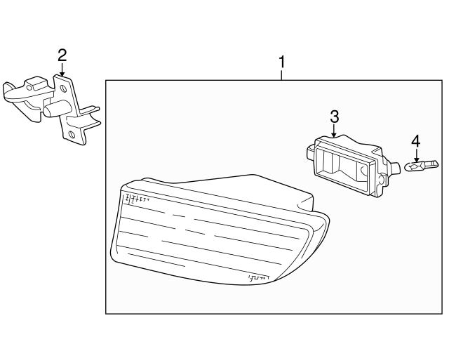 BMW 740I Fog Light Parts Web Store