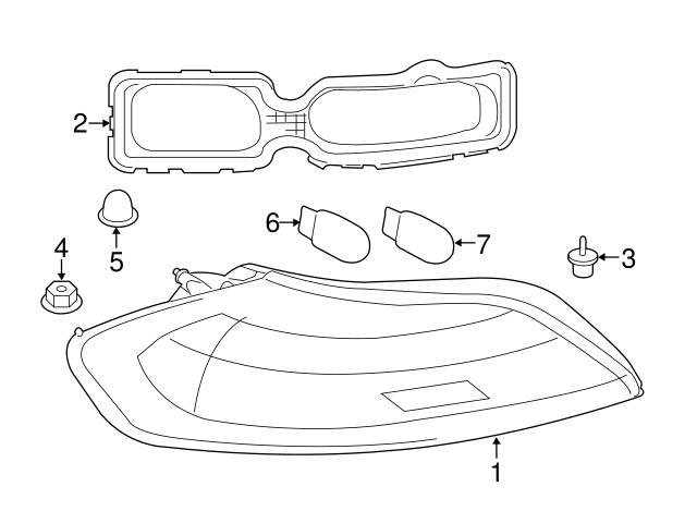 Genuine BMW 63217191777 Tail Light Assembly; Left - BMW